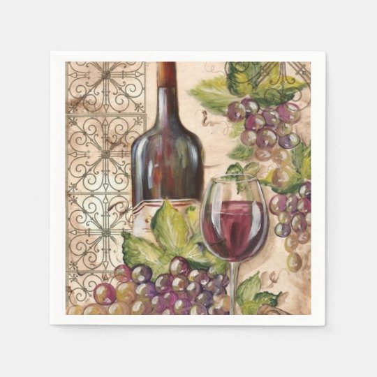 Wine napkins | Zazzle.com