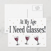 Wine Postcard | Zazzle