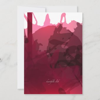 Wine Splash Invitation | Zazzle