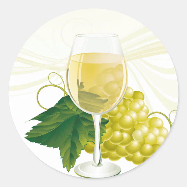 Wine Stickers | Zazzle