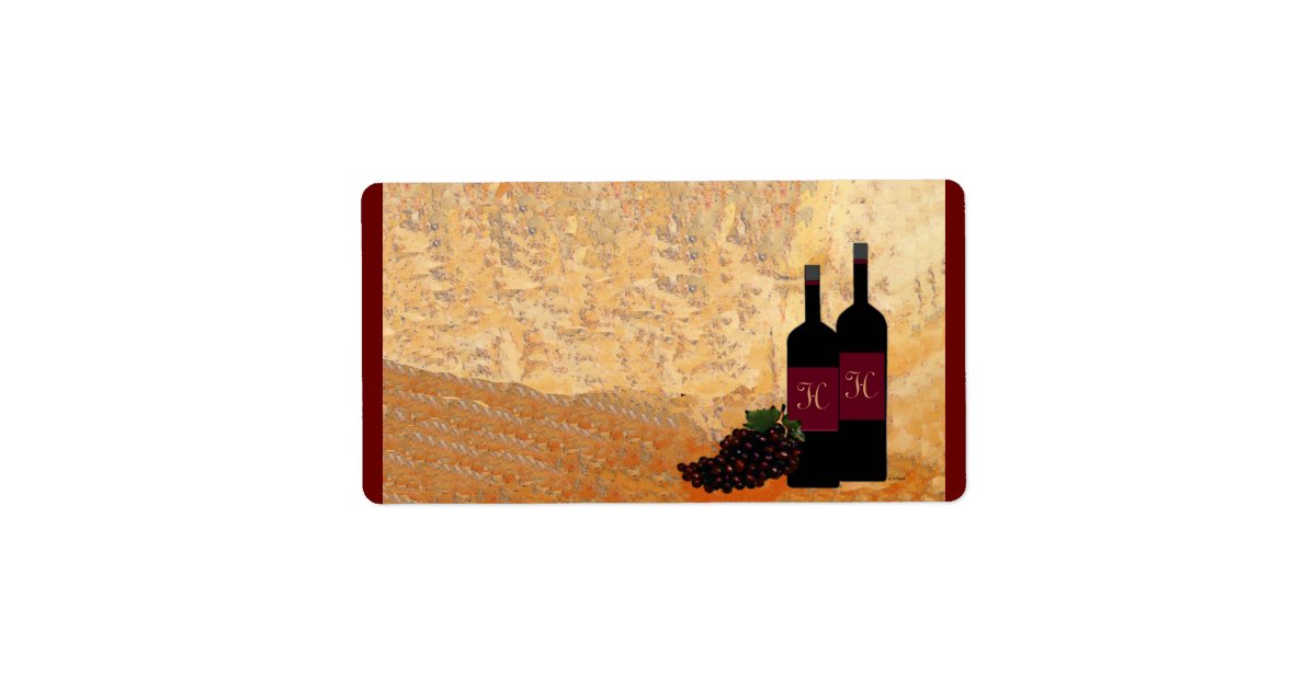 Wine Tasting Name Tag | Zazzle