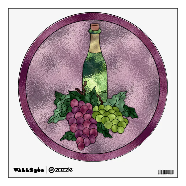 Wine Wine WIne Wall Sticker | Zazzle