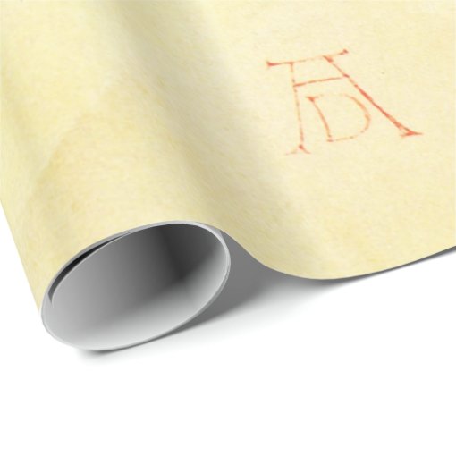 WING OF AN EUROPEAN ROLLER Durer Wrapping Paper | Zazzle