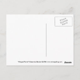 "Winged Ferret" Postcard | Zazzle