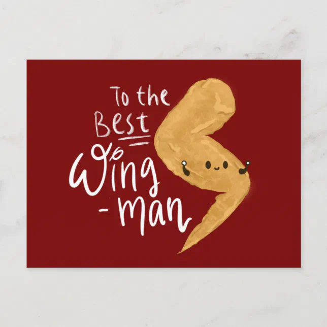 Wingman Postcard | Zazzle