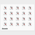 Winking Face Tongue Out てへぺろ Tehepero | Oops Classic Round Sticker | Zazzle