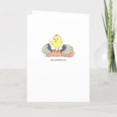 Winking Little Chick Happy Easter Greeting Card | Zazzle