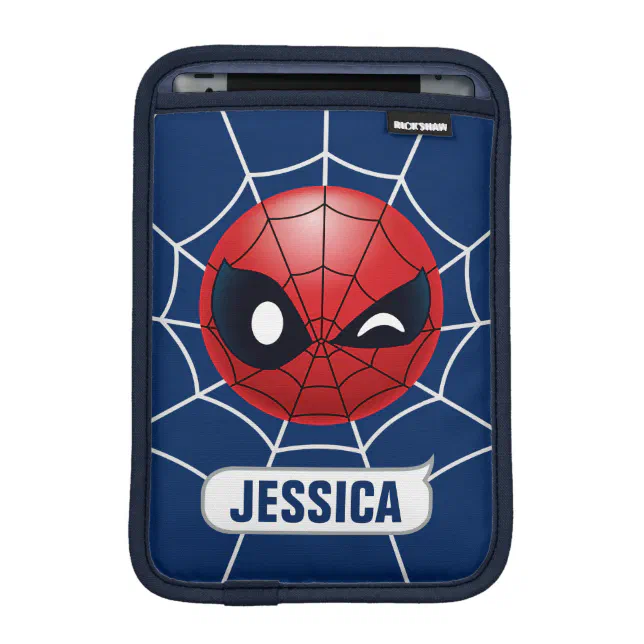 Winking Spider-Man Emoji iPad Mini Sleeve | Zazzle
