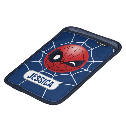 Winking Spider-Man Emoji iPad Mini Sleeve | Zazzle