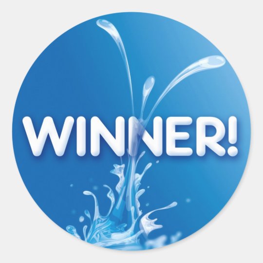 Winner sticker | Zazzle.com