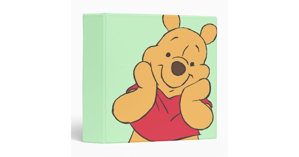 Winnie the Pooh 12 Binder | Zazzle