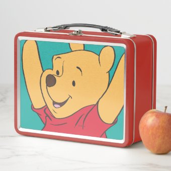 Winnie the Pooh 15 Metal Lunch Box | Zazzle