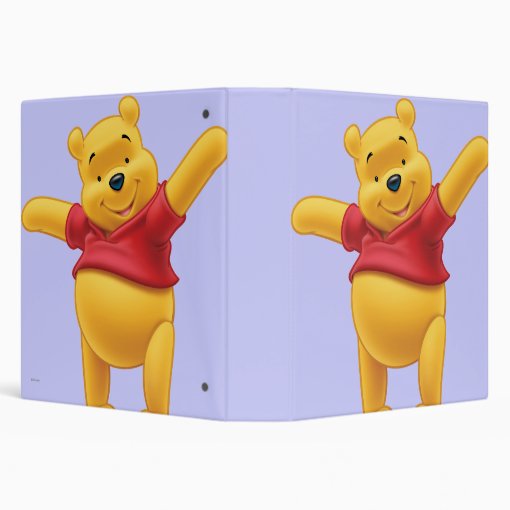 Winnie the Pooh 1 Binder | Zazzle