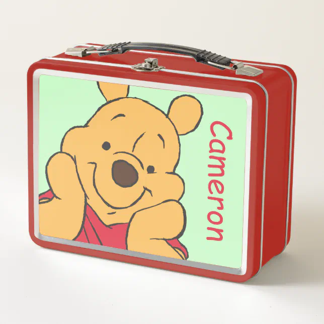 Winnie the Pooh 6 Metal Lunch Box | Zazzle