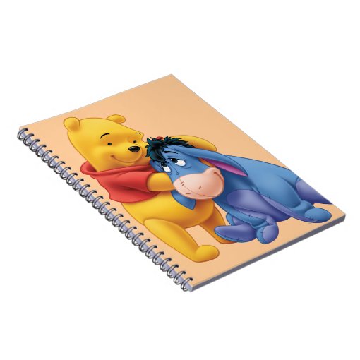 Winnie the Pooh and Eeyore Notebook | Zazzle