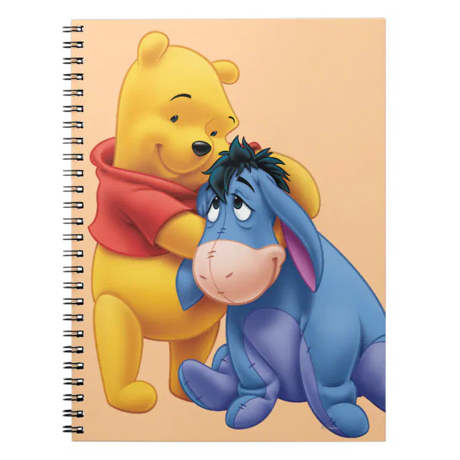 Winnie the Pooh and Eeyore Notebook | Zazzle