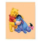 Winnie the Pooh and Eeyore Poster | Zazzle