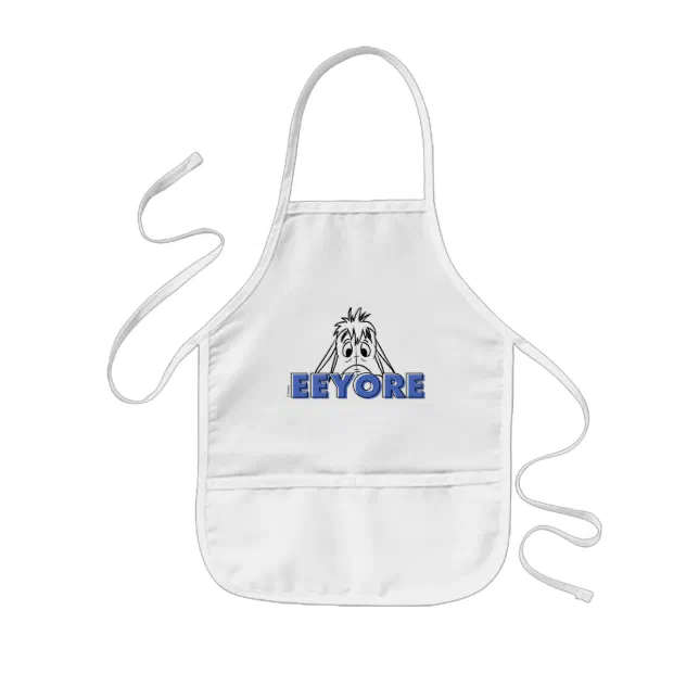 Winnie the Pooh | Eeyore Peek-A-Boo Kids' Apron | Zazzle