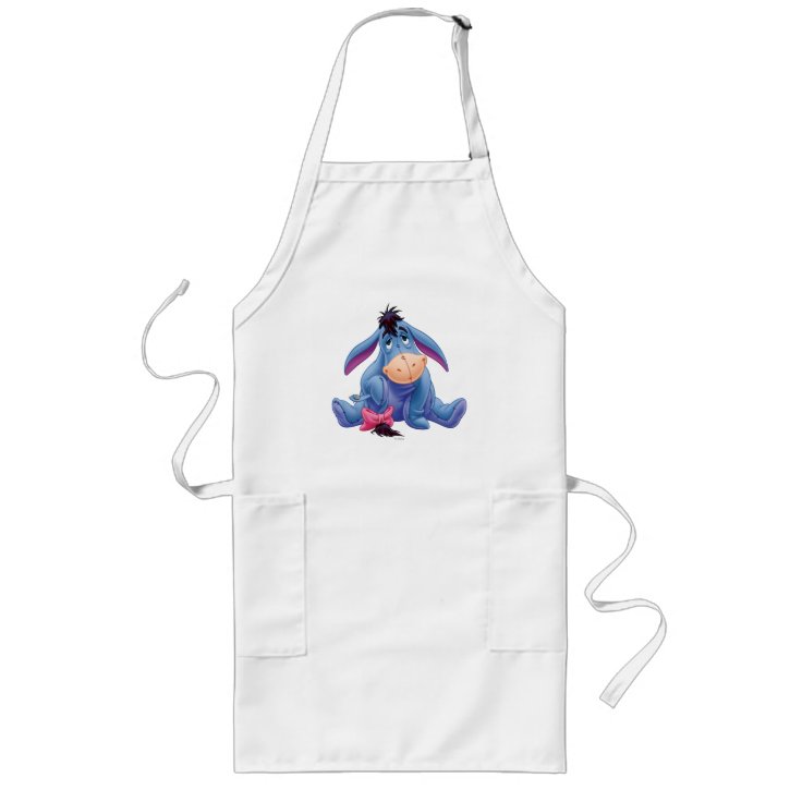 Winnie the Pooh | Eeyore Smile Long Apron | Zazzle