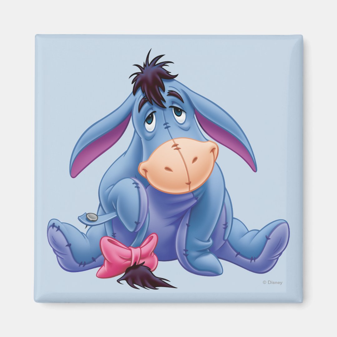 Winnie the Pooh | Eeyore Smile Magnet | Zazzle