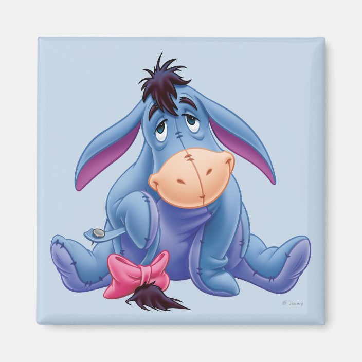 Winnie the Pooh | Eeyore Smile Magnet | Zazzle.com
