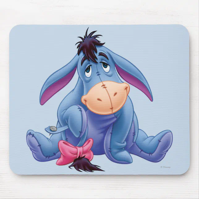 Winnie the Pooh | Eeyore Smile Mouse Pad | Zazzle
