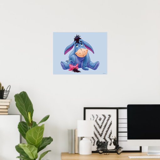 Winnie the Pooh | Eeyore Smile Poster | Zazzle
