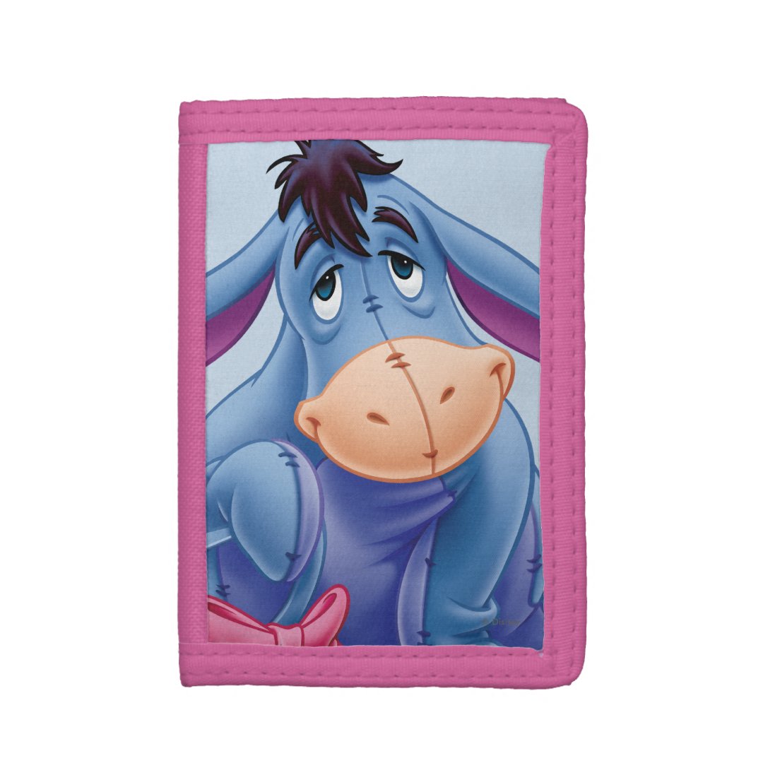 Winnie the Pooh | Eeyore Smile Trifold Wallet | Zazzle
