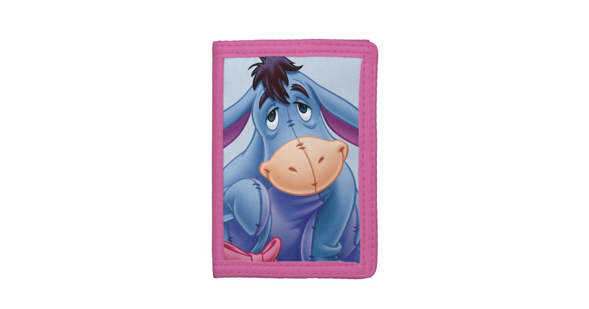 Winnie the Pooh | Eeyore Smile Trifold Wallet | Zazzle