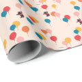 Winnie the Pooh | Flying High Balloon Pattern Wrapping Paper | Zazzle