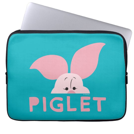 Winnie the Pooh | Peek-a-Boo Piglet Laptop Sleeve | Zazzle.com