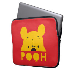 Winnie the Pooh | Peek-a-Boo Pooh Laptop Sleeve | Zazzle