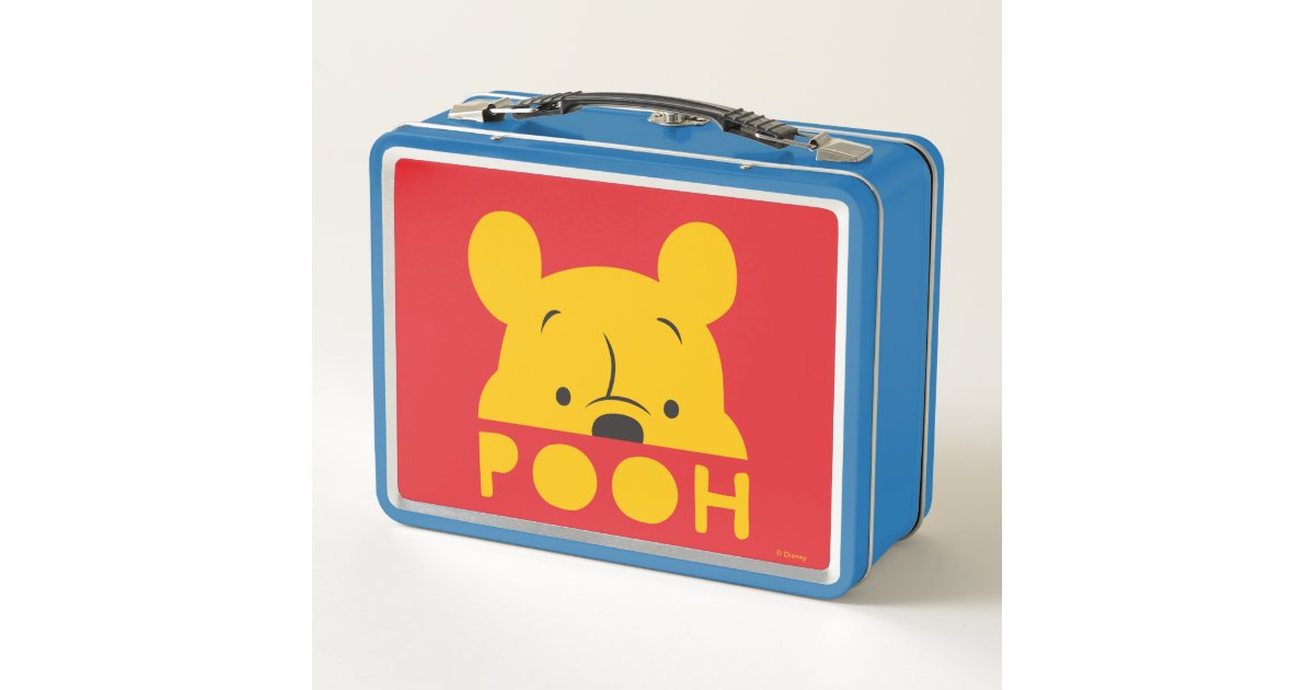 Winnie the Pooh | Peek-a-Boo Pooh Metal Lunch Box | Zazzle