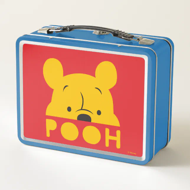 Winnie the Pooh | Peek-a-Boo Pooh Metal Lunch Box | Zazzle