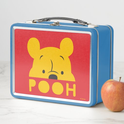 Winnie the Pooh | Peek-a-Boo Pooh Metal Lunch Box | Zazzle