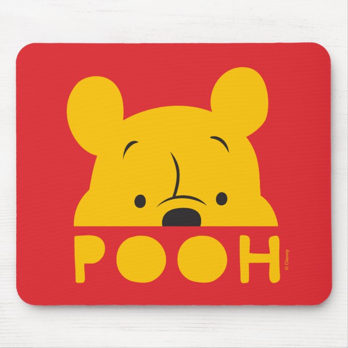 Winnie the Pooh | Peek-a-Boo Pooh Mouse Pad | Zazzle.com