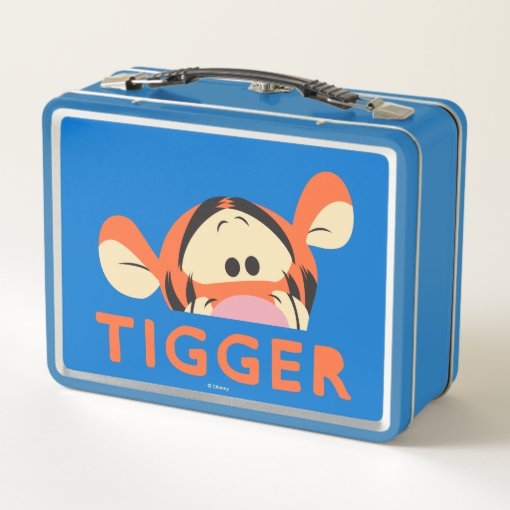 Winnie the Pooh | Peek-a-Boo Tigger Metal Lunch Box | Zazzle