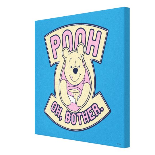 Winnie The Pooh | Pooh Oh Bother Canvas Print | Zazzle.com