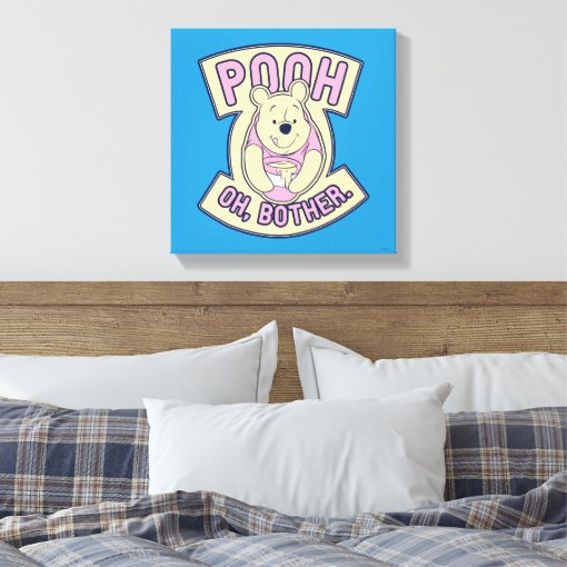 Winnie The Pooh | Pooh Oh Bother Canvas Print | Zazzle