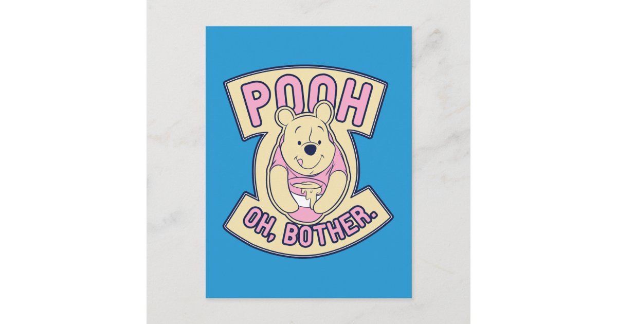 Winnie The Pooh | Pooh Oh Bother Postcard | Zazzle