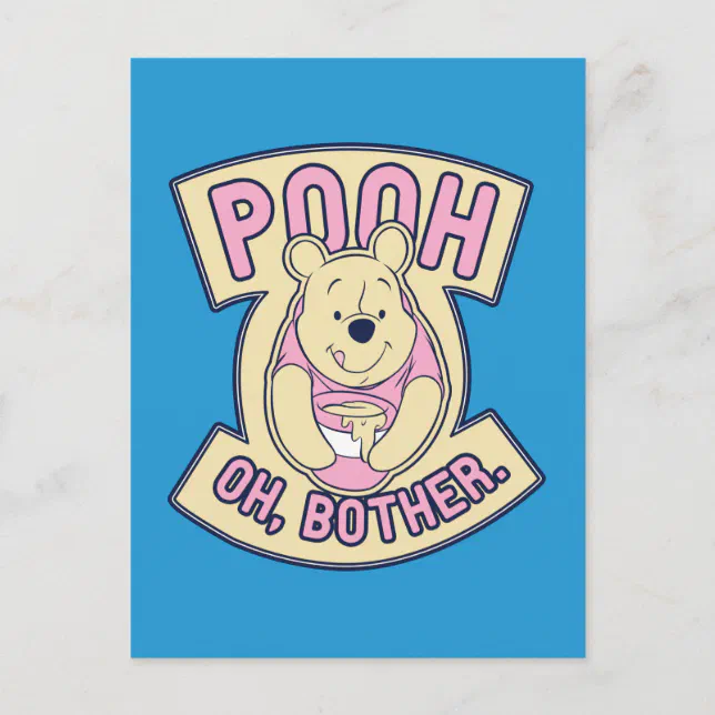 Winnie The Pooh | Pooh Oh Bother Postcard | Zazzle