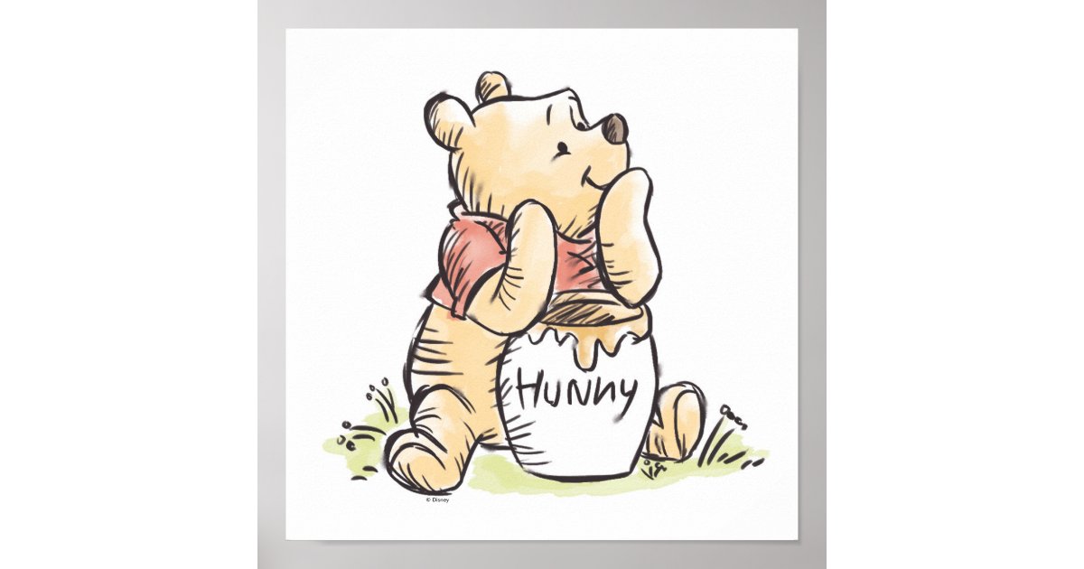 Winnie the Pooh Poster | Zazzle
