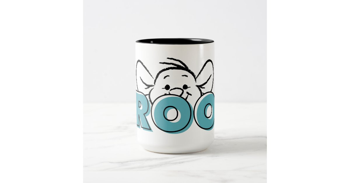 Winnie the Pooh | Roo Peek-A-Boo Two-Tone Coffee Mug | Zazzle