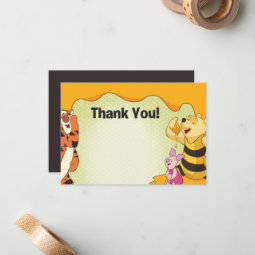 Winnie the Pooh Thank You Cards | Zazzle