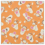 Winnie the Pooh | Tigger Bright Mosaic Pattern Fabric | Zazzle