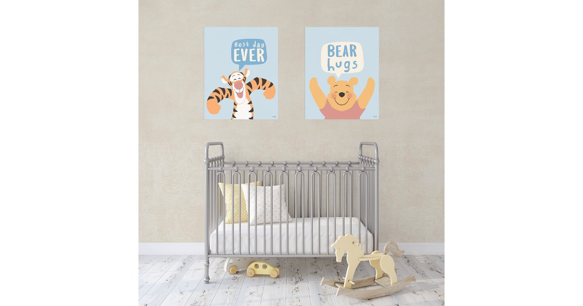 Winnie the Pooh & Tigger Wall Art Sets | Zazzle