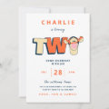 Winnie the Pooh's Tigger - Two | 2nd Birthday Invitation | Zazzle