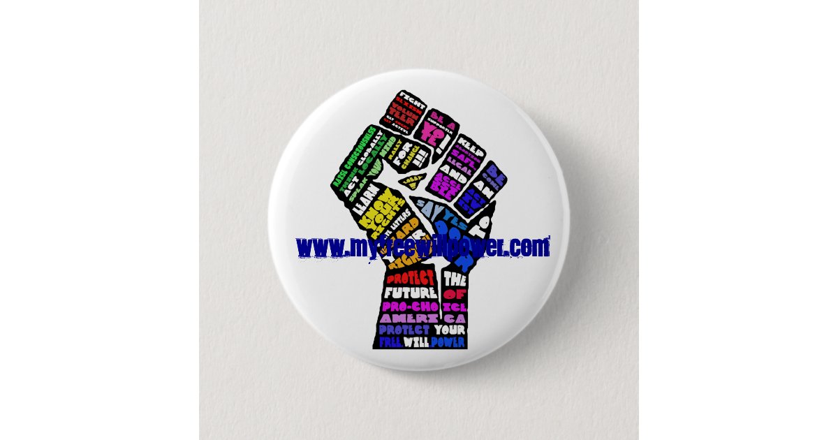 winning button with website | Zazzle