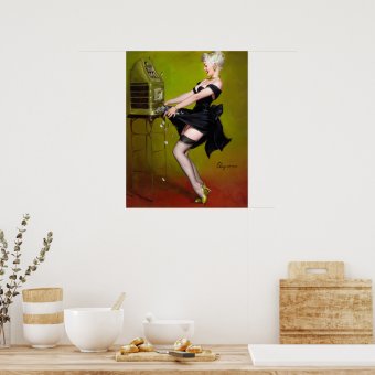 Winning Pin Up Poster | Zazzle
