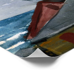 Winslow Homer Hurricane, Bahamas Poster | Zazzle